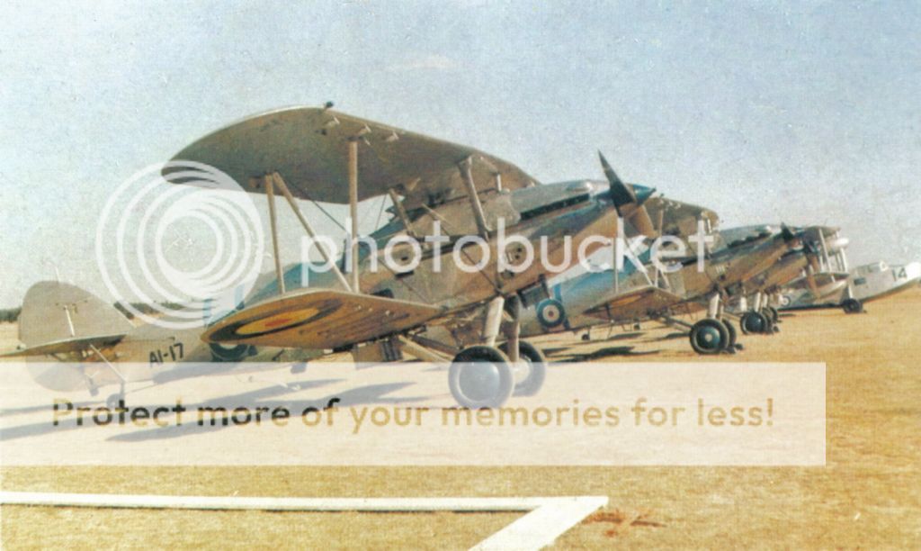Silverwings Hawker Demon MK.1 No. 22 Sqn, RAAF Richmond late 1930 ...