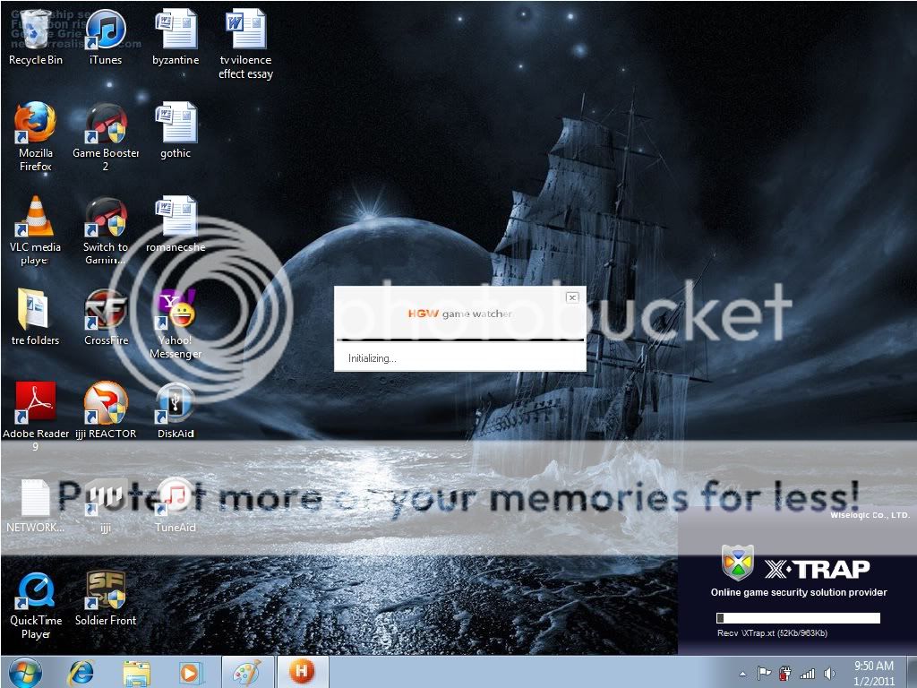 Crossfire Seems to be conflicting with windows 7 after an update ...