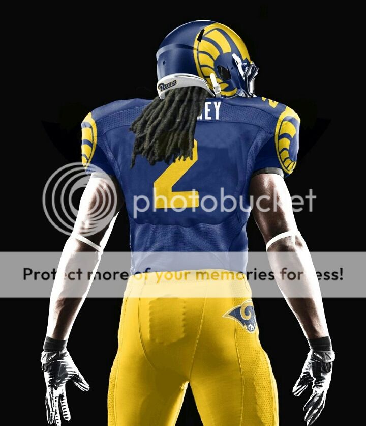Possible New uniforms for the Los Angeles Rams
